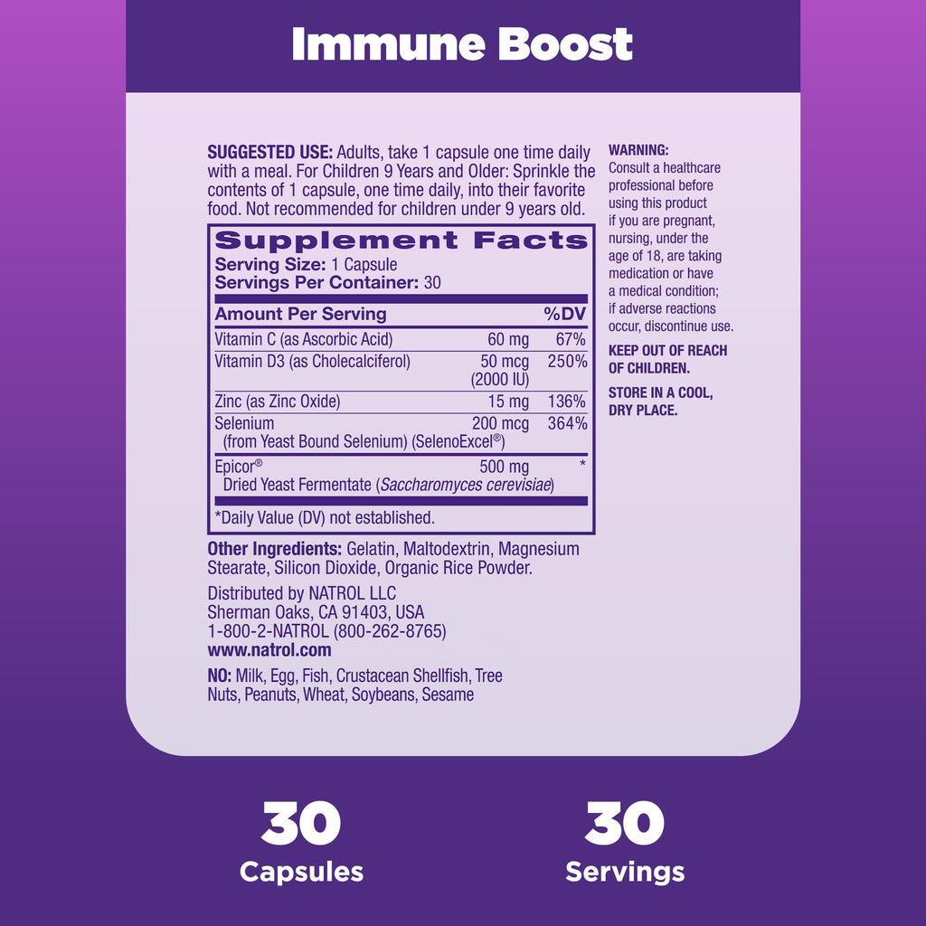 powerful immune system support capsules