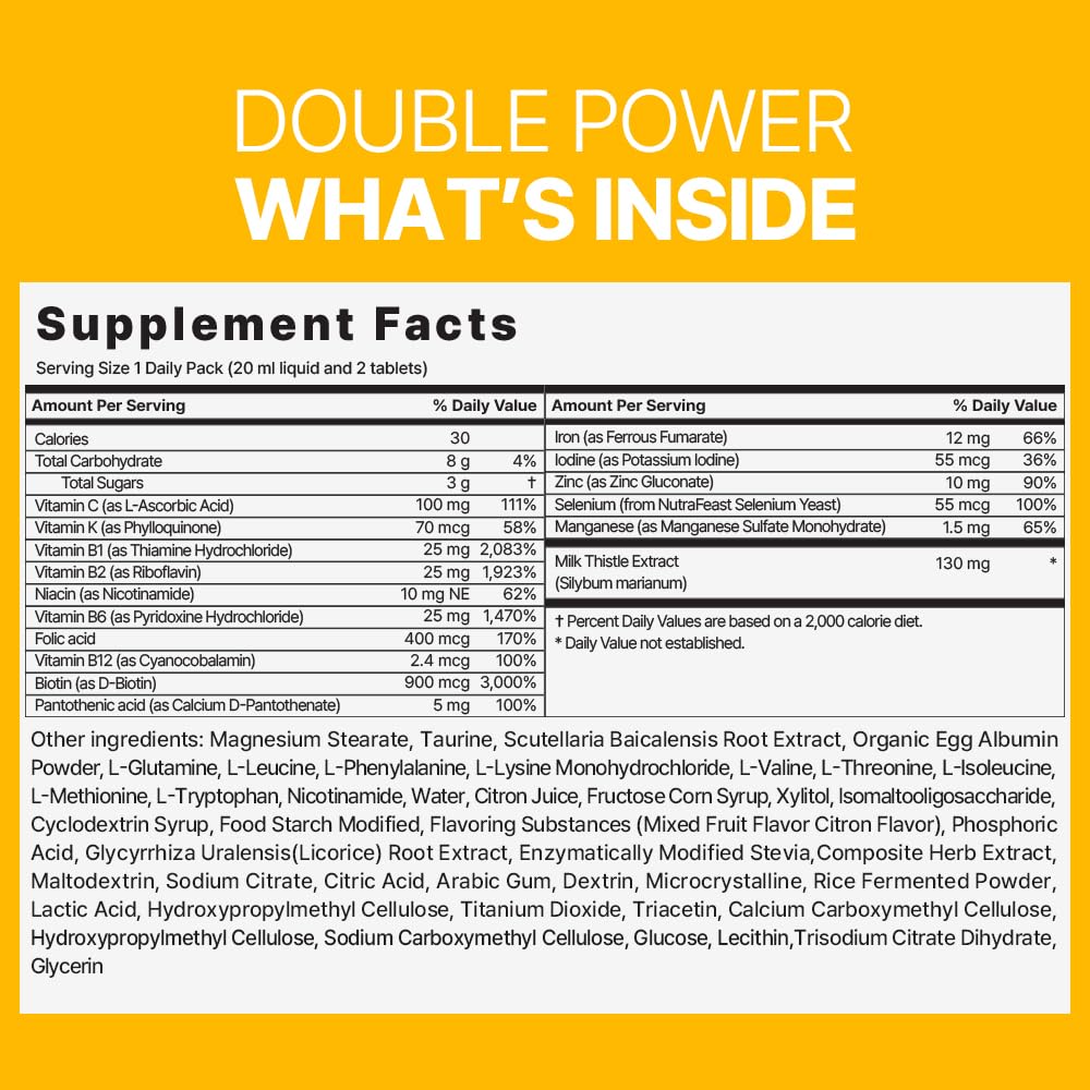 powerful liver repair nutrients