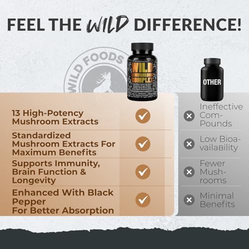powerful mushroom blend for vitality