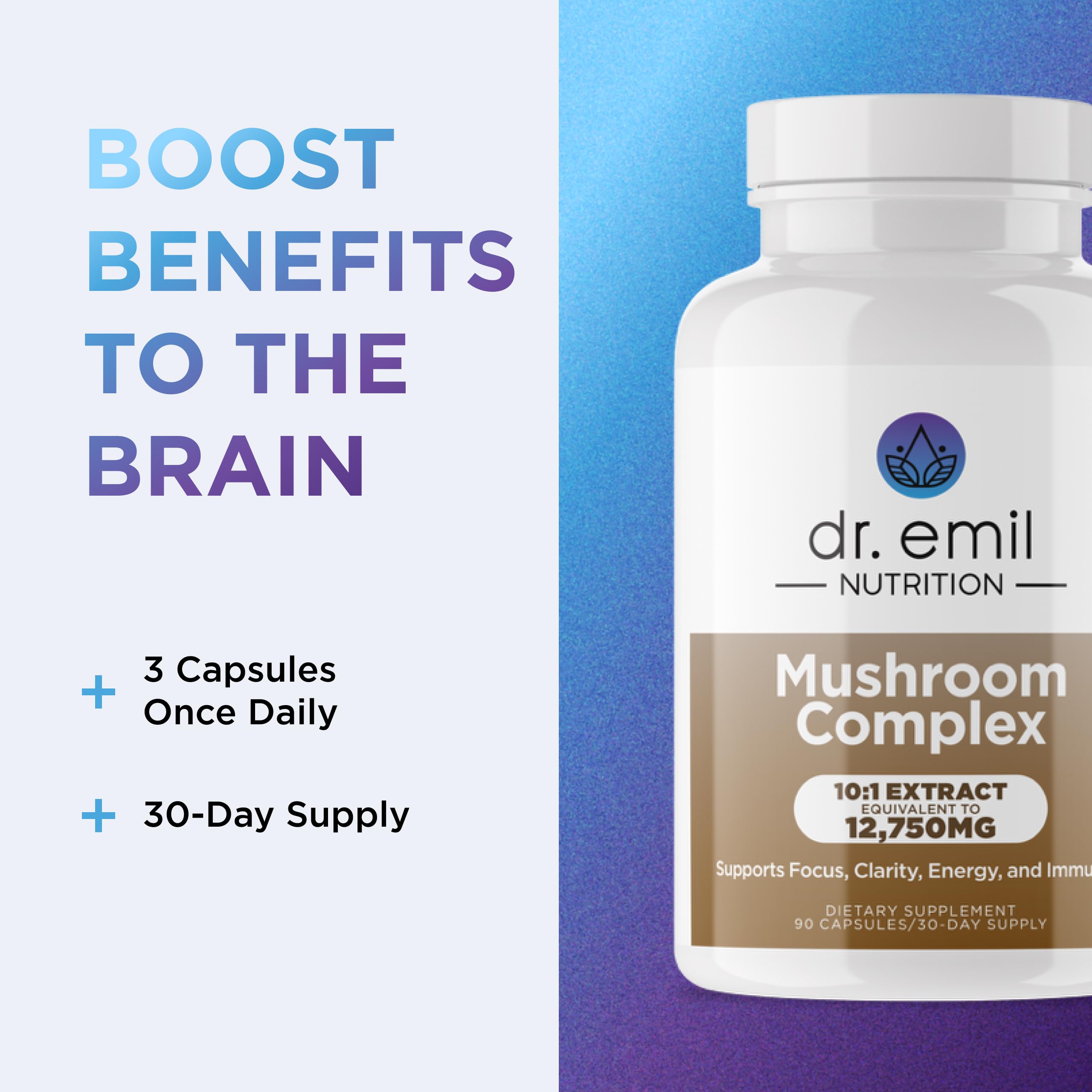 powerful mushroom blend formula