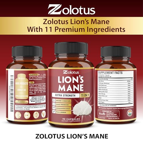 powerful mushroom formula for brain health