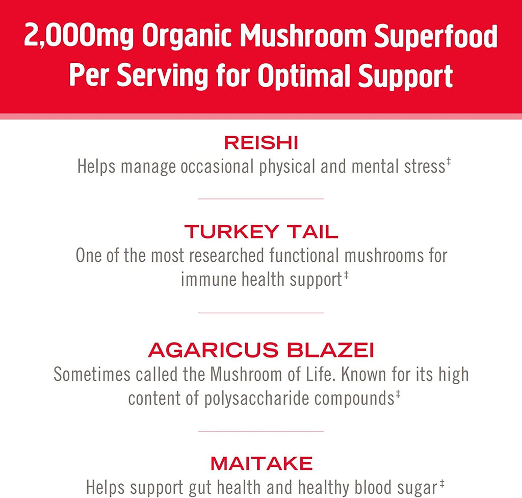 powerful mushrooms for daily health