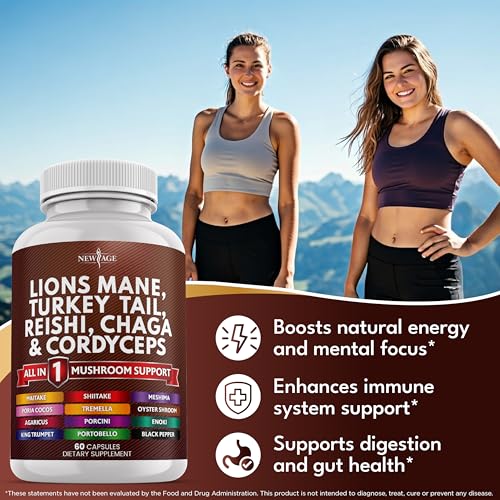 powerful mushrooms for energy boost