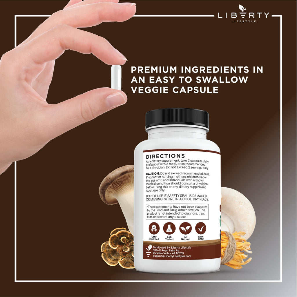 powerful mushrooms for energy boost