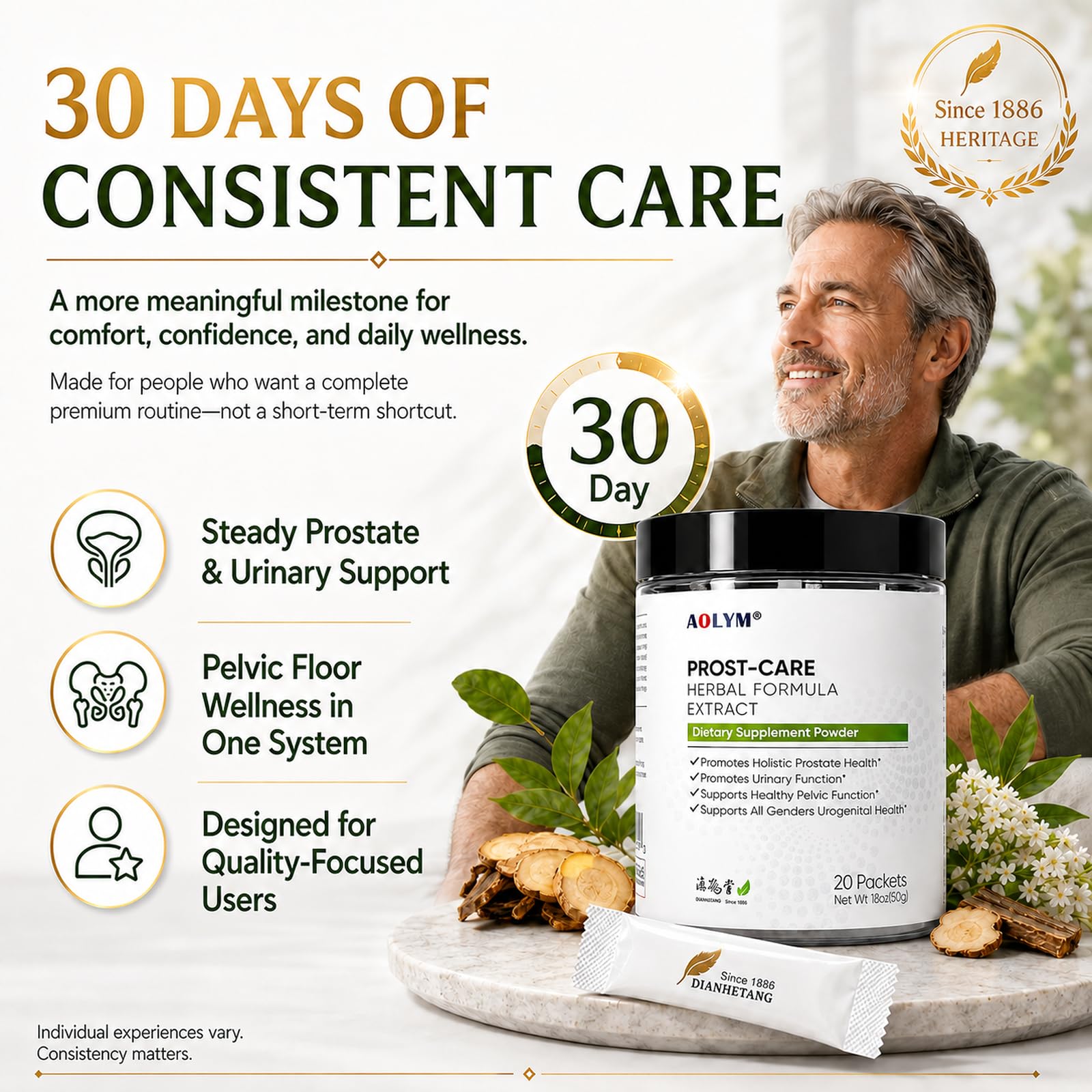 Powerful prostate formula with herbs