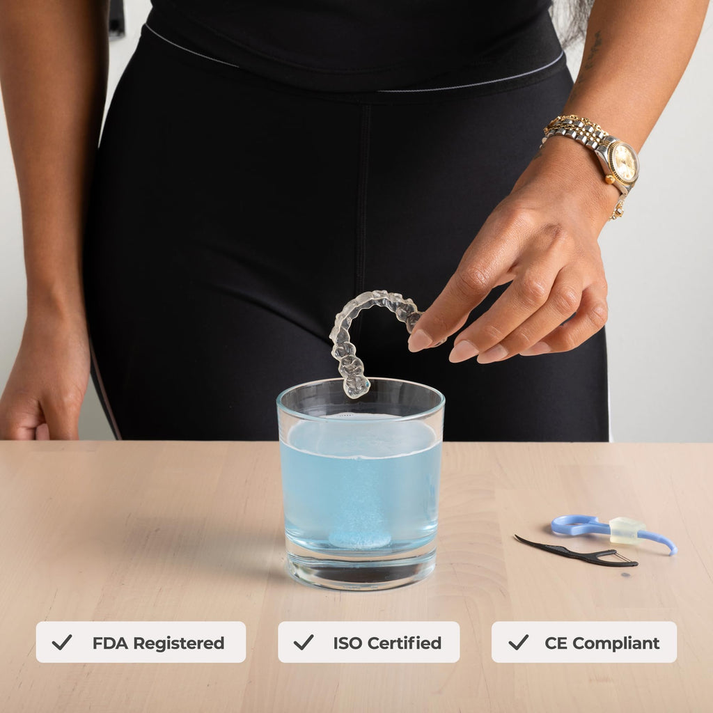 powerful stain removal for clear aligners