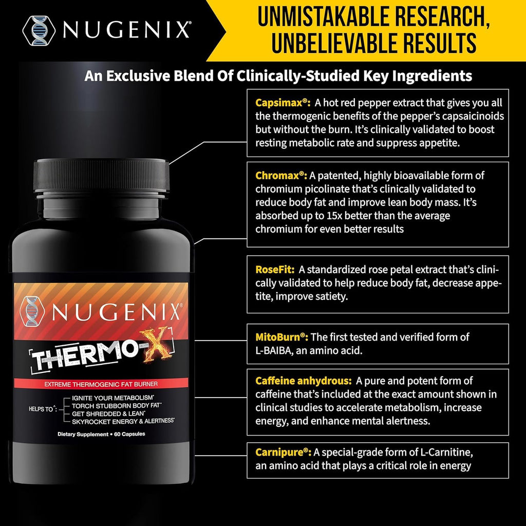 powerful thermogenic fat burners capsules