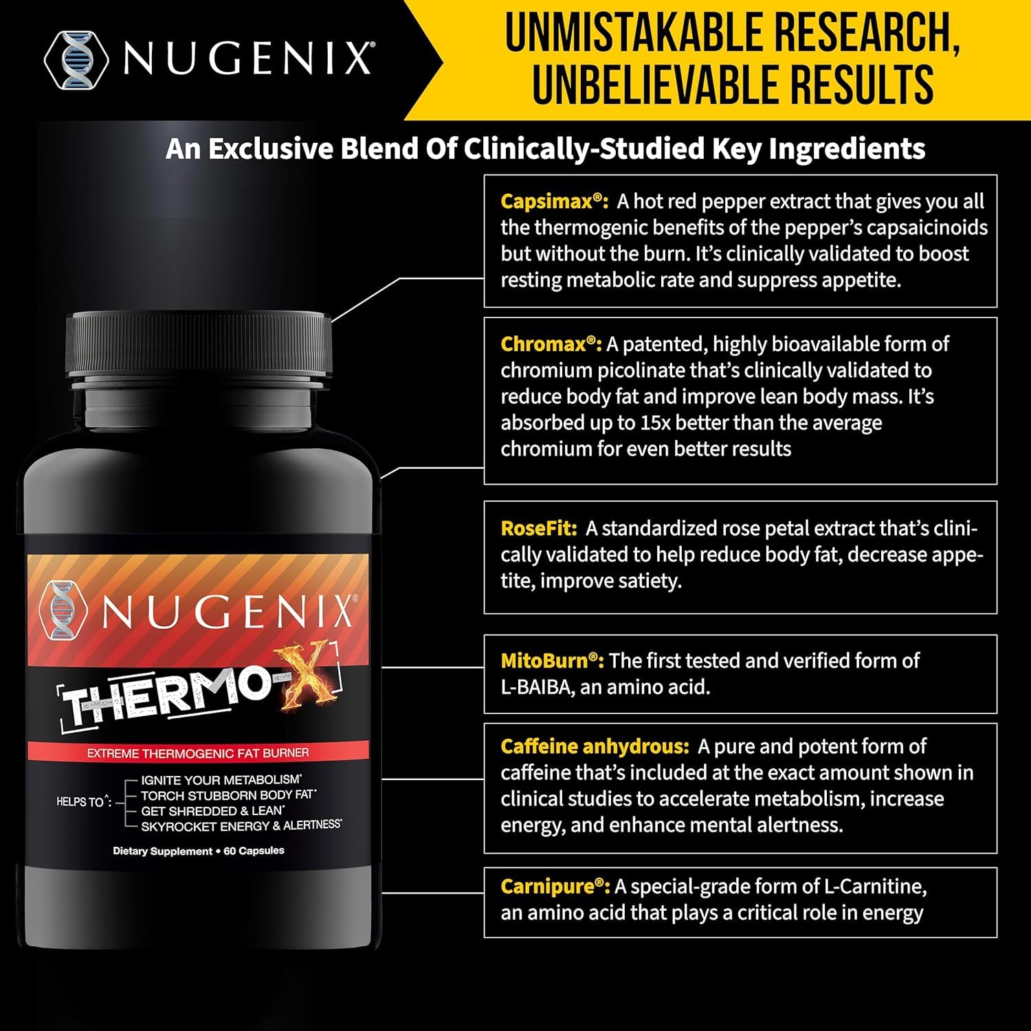 powerful thermogenic fat burners capsules