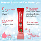 PowerH2O+ watermelon electrolyte packets