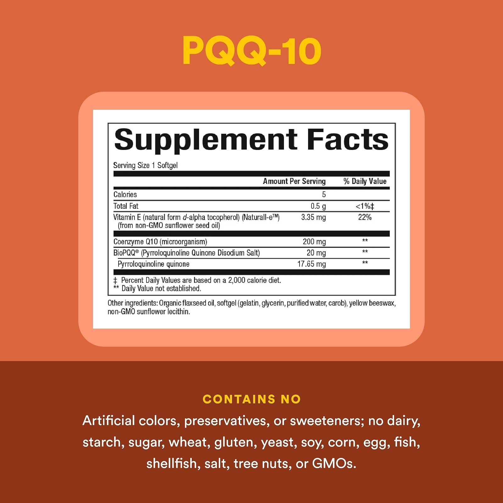 PQQ-10 for antioxidant protection