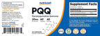 PQQ 20 mg for antioxidant protection