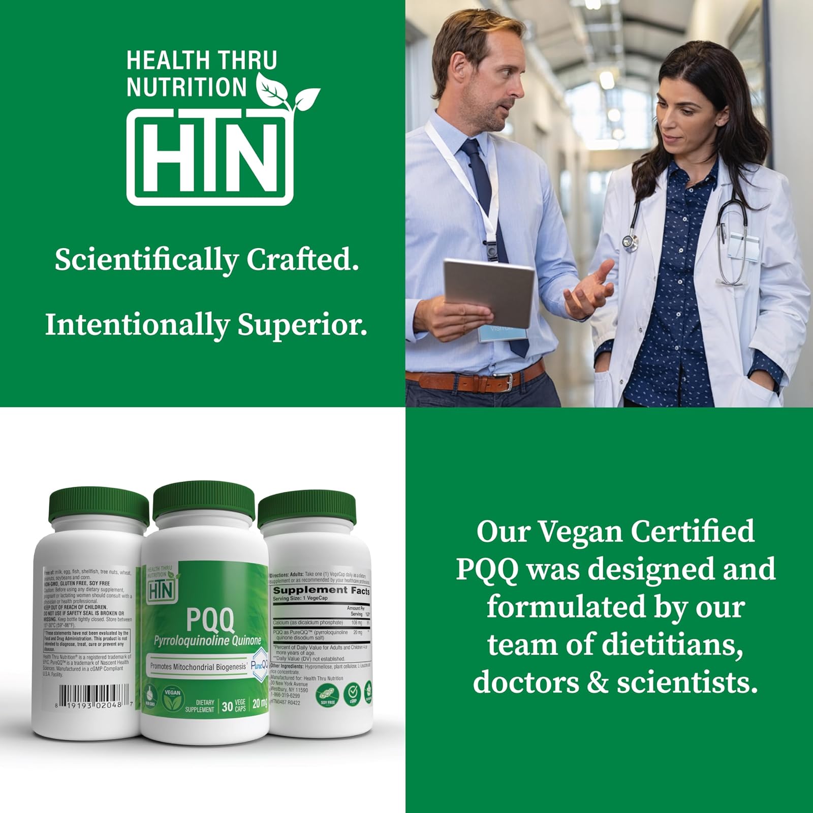 PQQ 30 servings for daily use