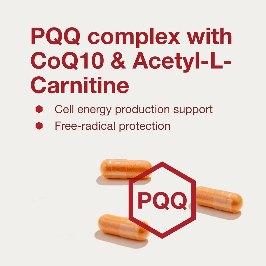 PQQ and CoQ10 for heart health