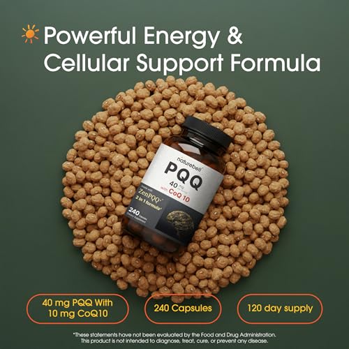 PQQ and CoQ10 for heart health