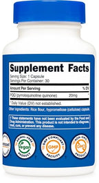PQQ capsules for antioxidant benefits