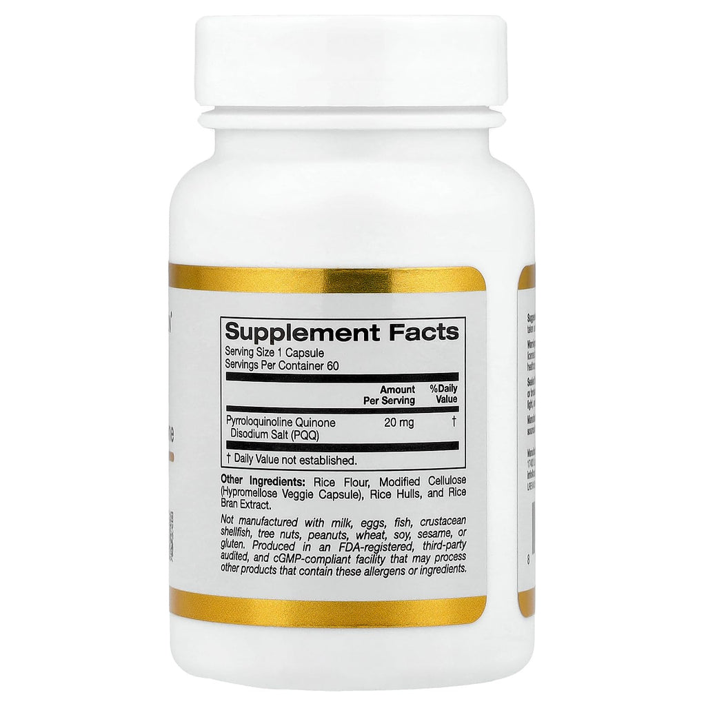 PQQ capsules support cognitive health