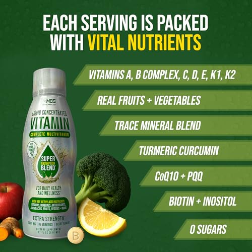 PQQ enriched liquid multivitamin for health