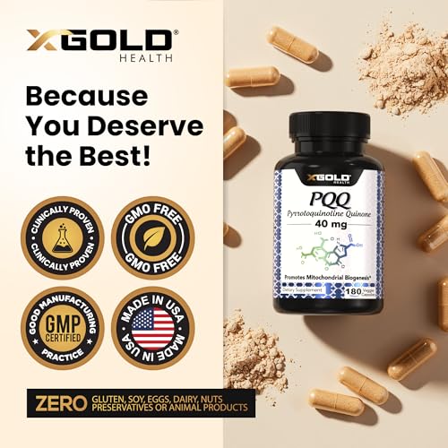 PQQ for improved mitochondrial function