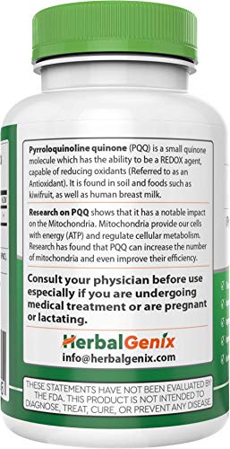 PQQ for overall health and wellness