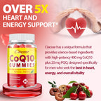 PQQ infused coq10 gummies benefits