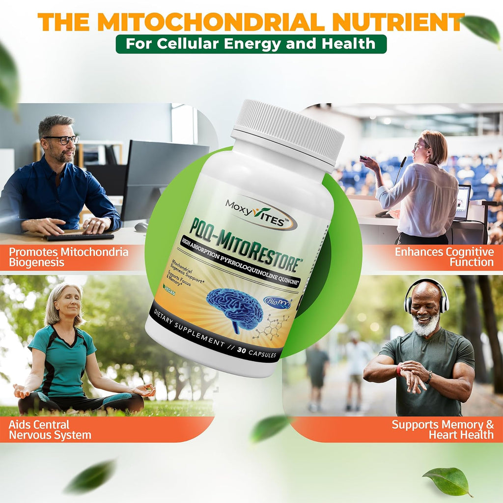PQQ MITORESTORE multivitamin for seniors