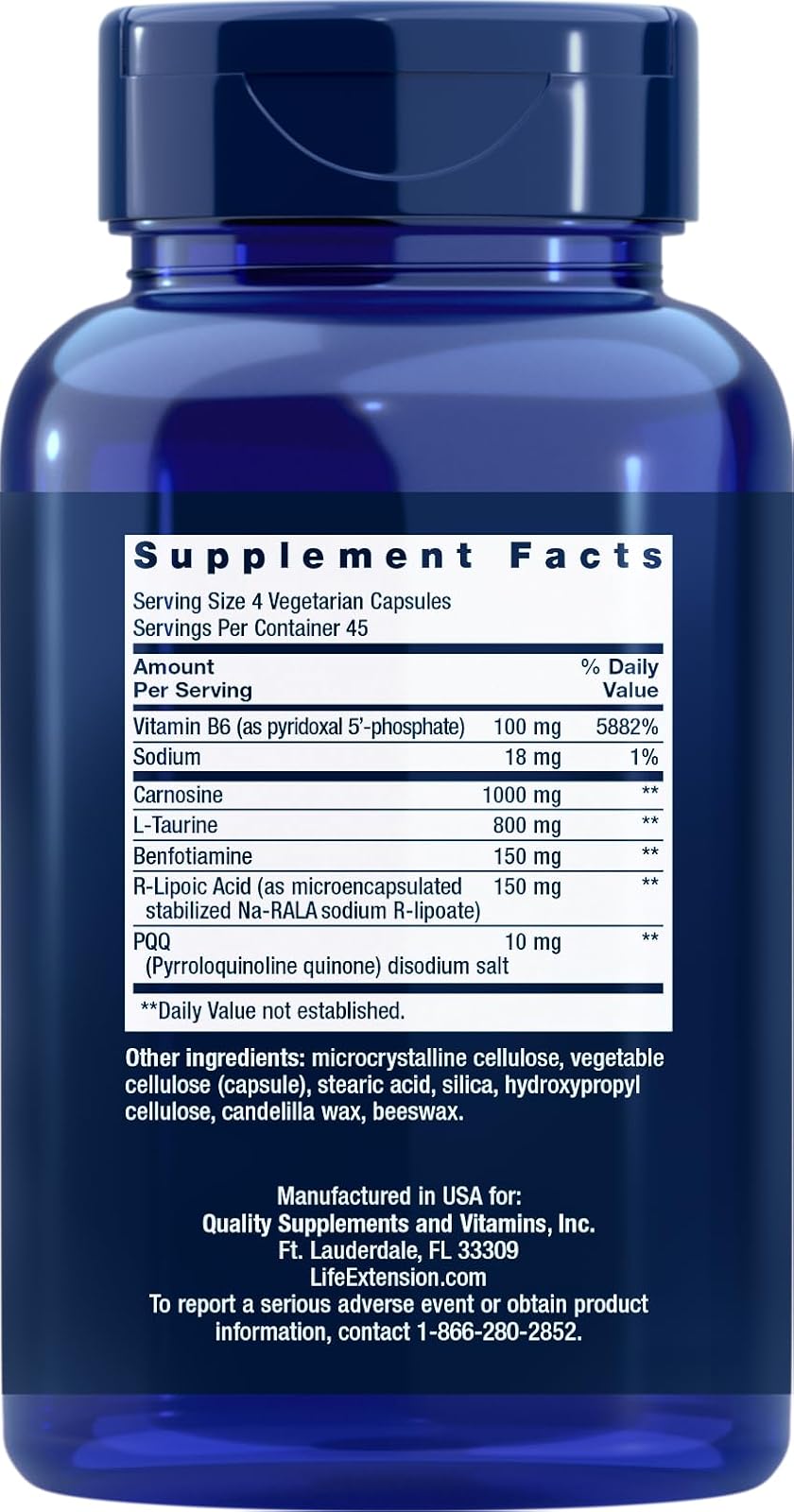 PQQ multivitamin for enhanced vitality