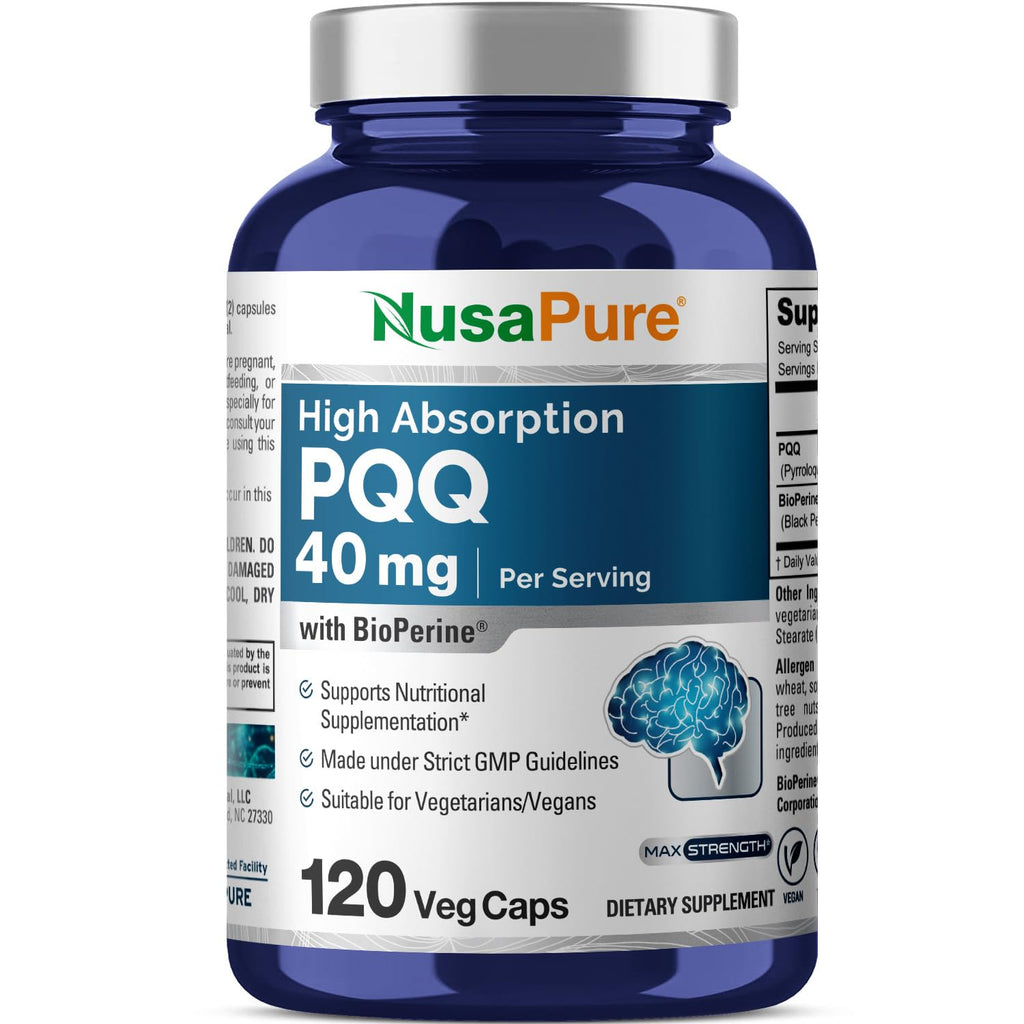 PQQ supplement for energy boost