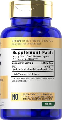 PQQ supplement for energy support