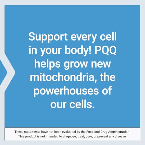 PQQ supplement for improved metabolism
