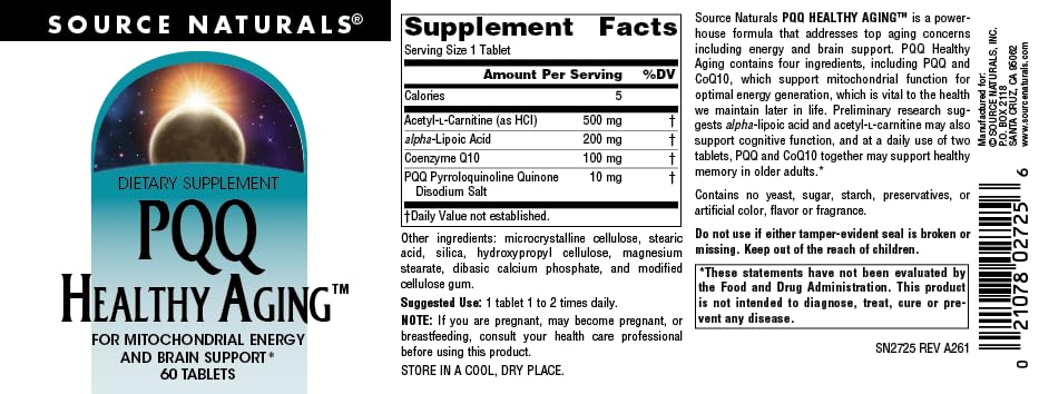 PQQ supports cognitive function