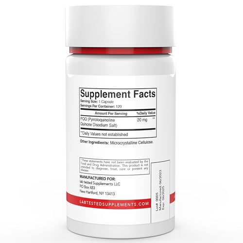 PQQ vitamins for energy support