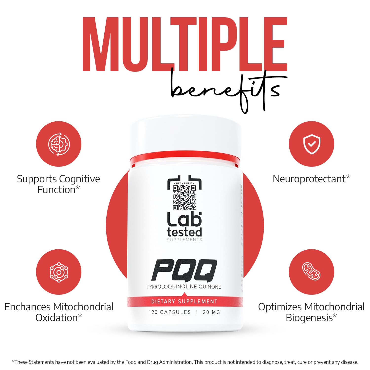 PQQ vitamins for overall wellness