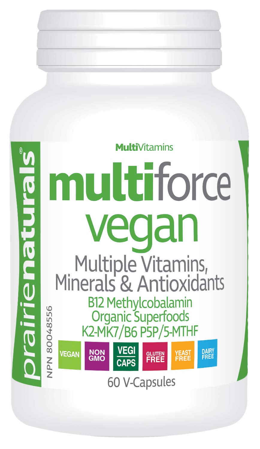 Prairie Naturals vegan vitamin capsules