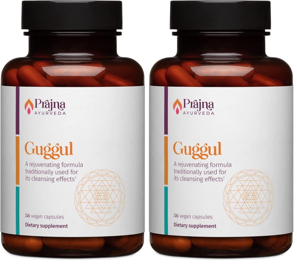 Prajna Ayurveda Guggul capsules for detox