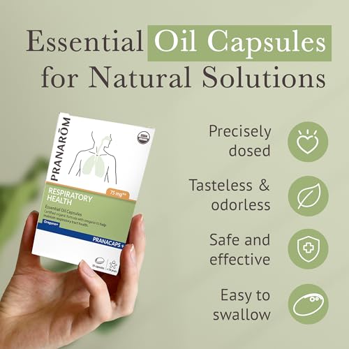 Pranarom herbal capsules for vitality