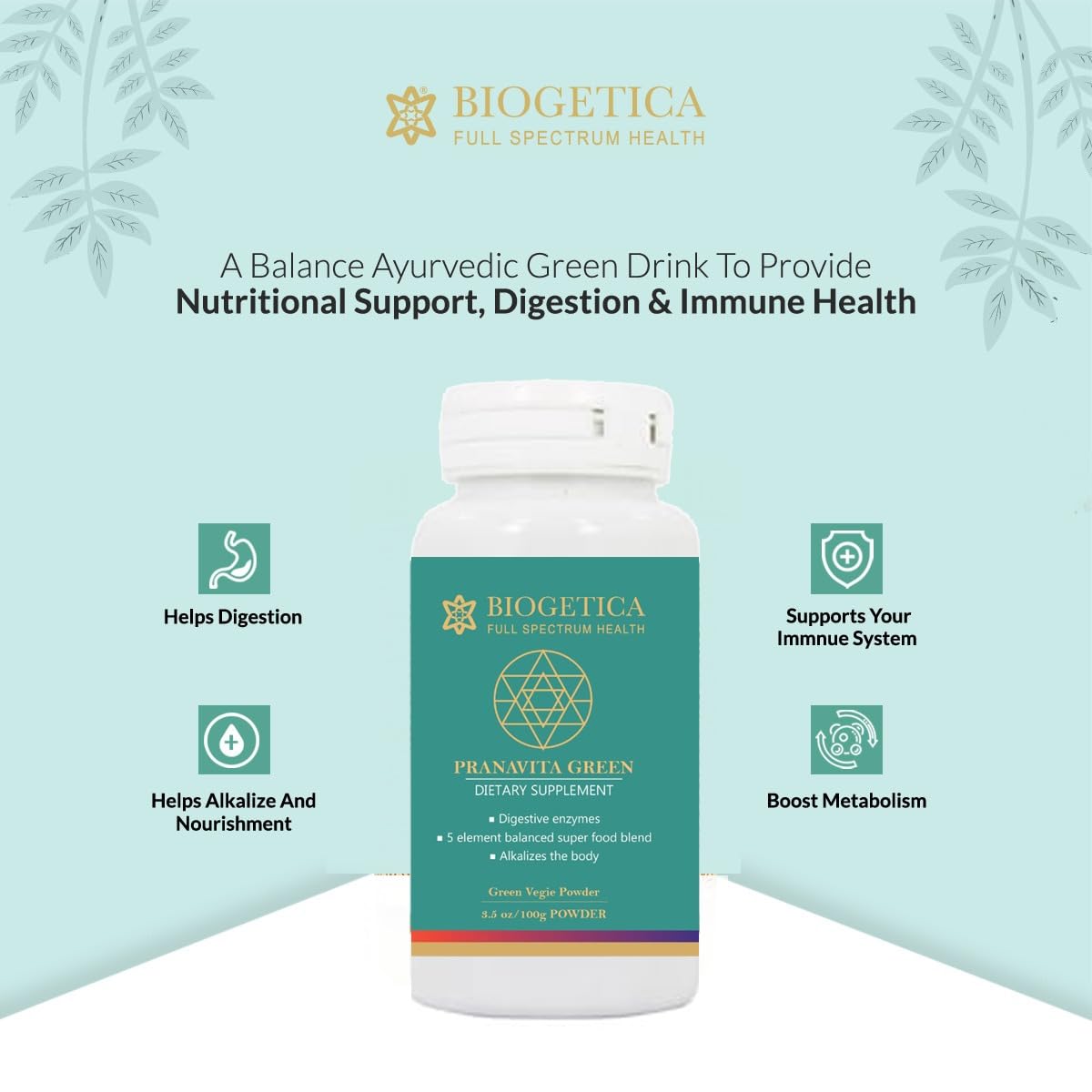 Pranavita Green Balanced health boost