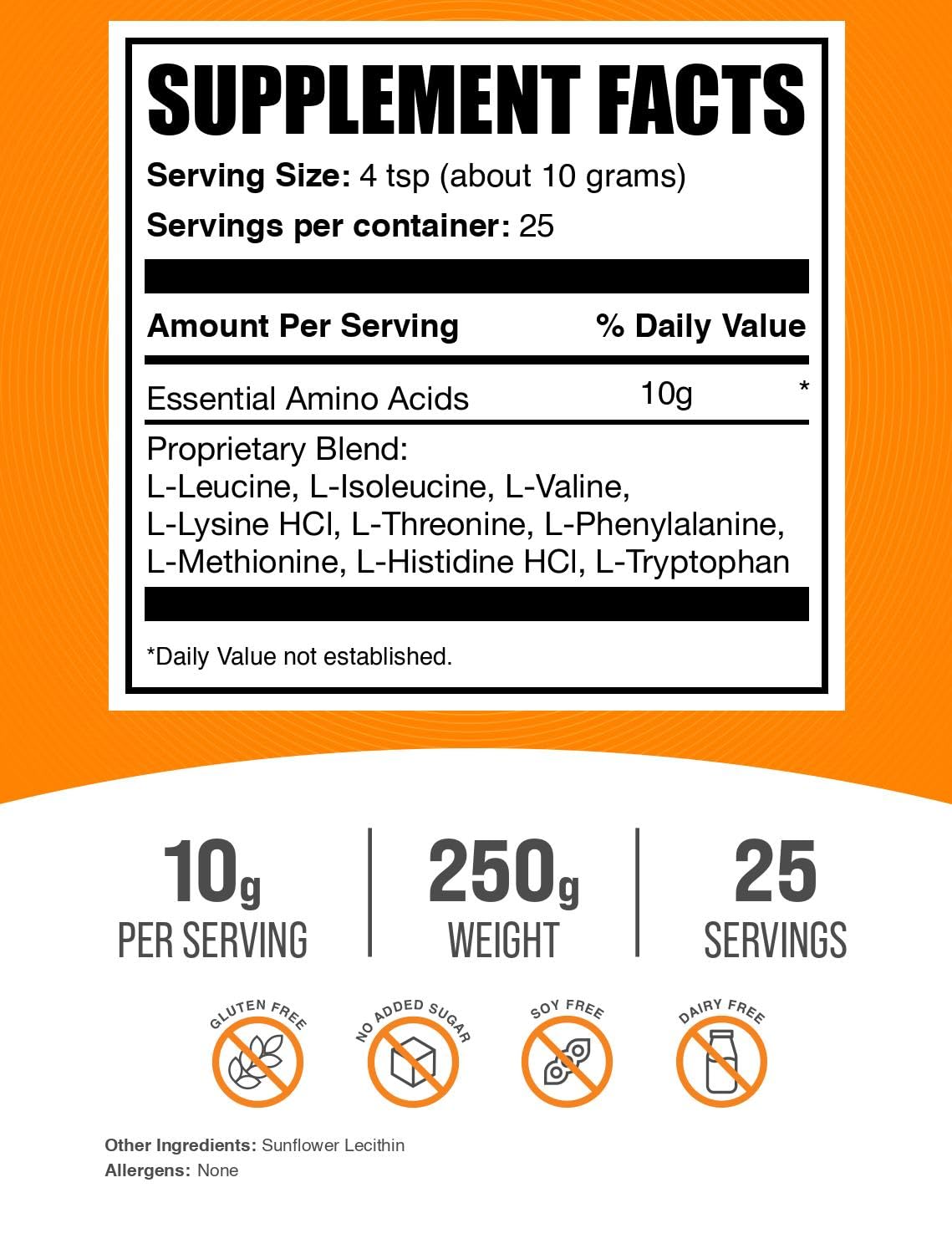 pre-workout amino acid supplement