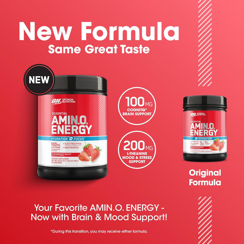 pre-workout amino energy formula
