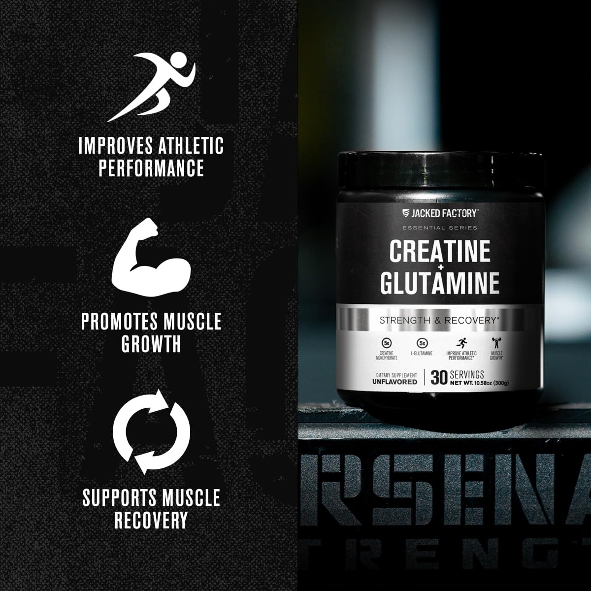 pre-workout boost with creatine blend