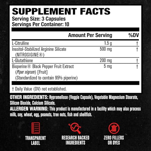 Pre-workout capsules for better endurance