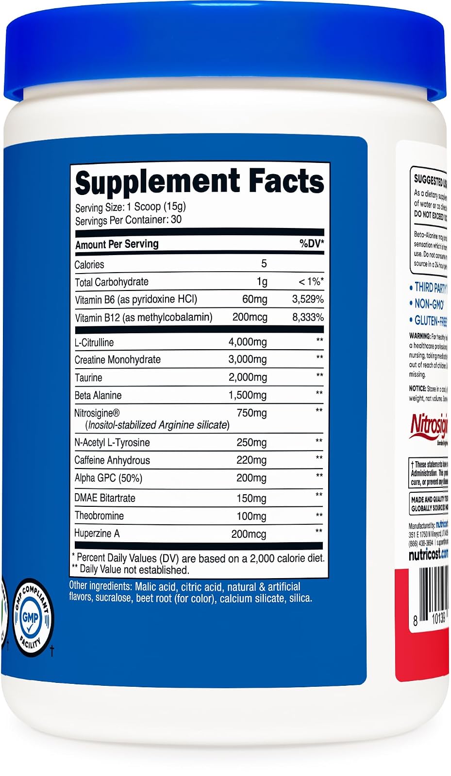 pre-workout complex for improved performance
