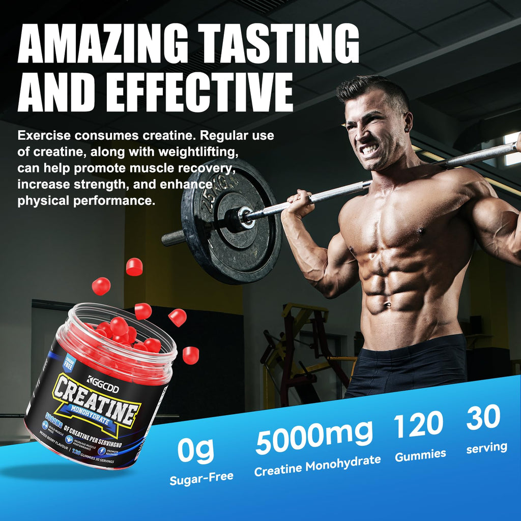 pre-workout creatine gummies for athletes
