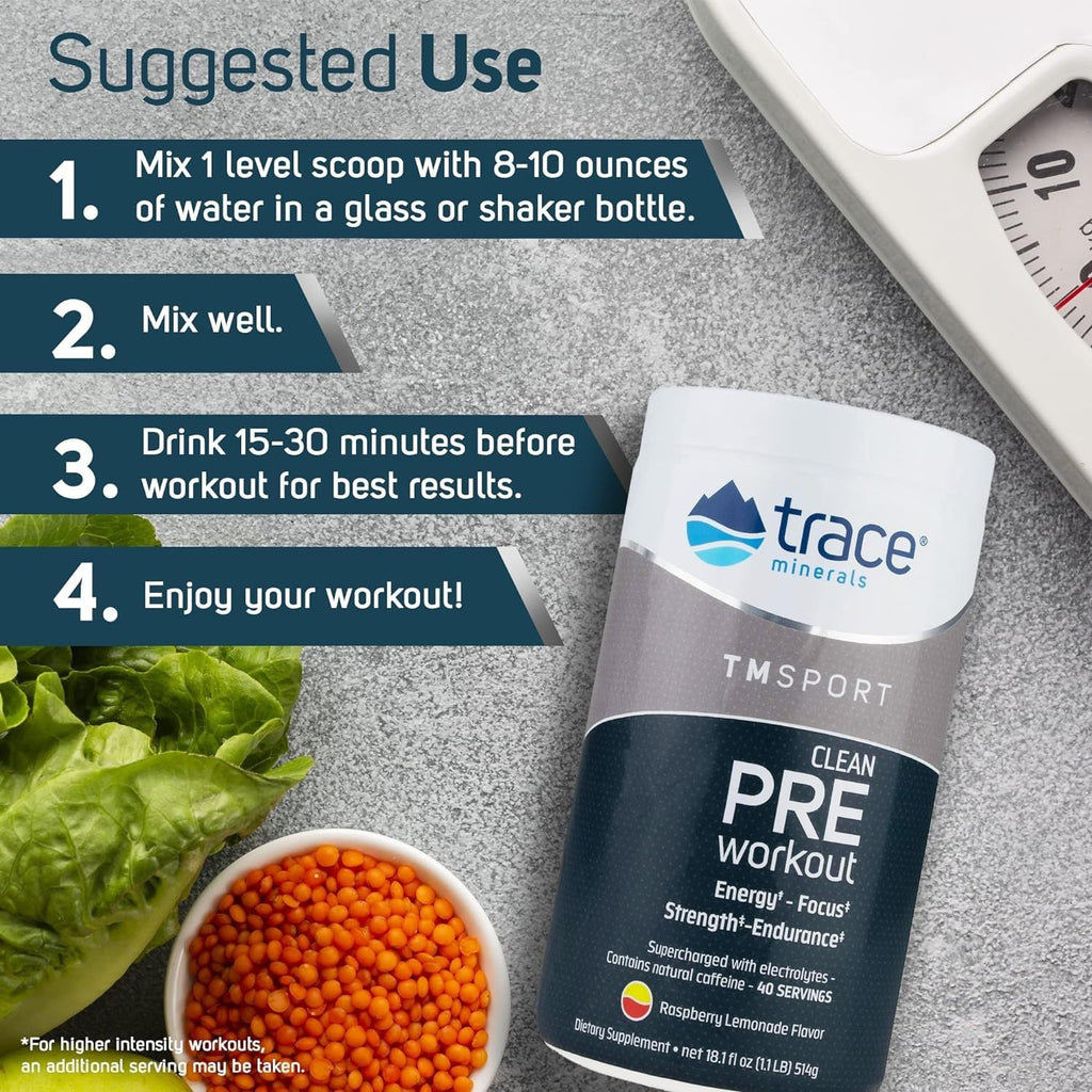 pre-workout drink with trace minerals