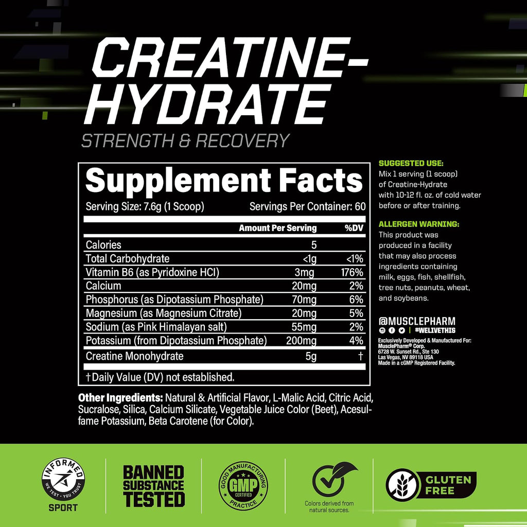 pre-workout energy boost creatine