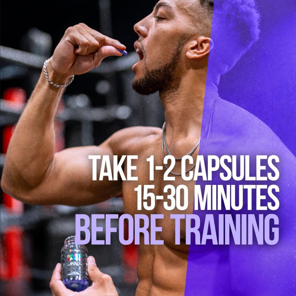 Pre-workout energy boost with Gains Candy