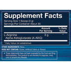 pre-workout energy boost with L-Arginine