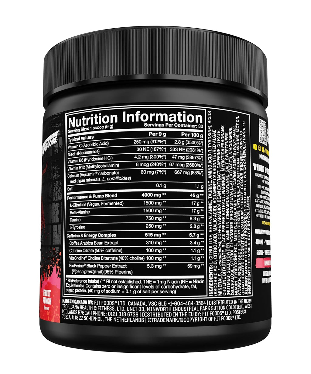 pre-workout energy for gym sessions