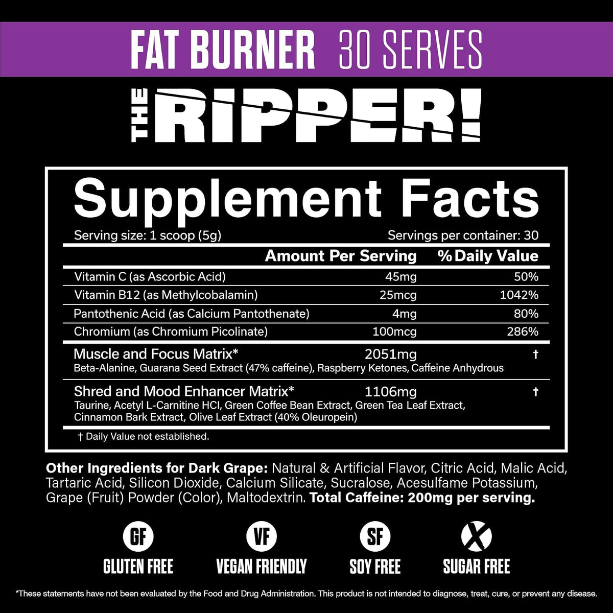 pre-workout fat burner powder