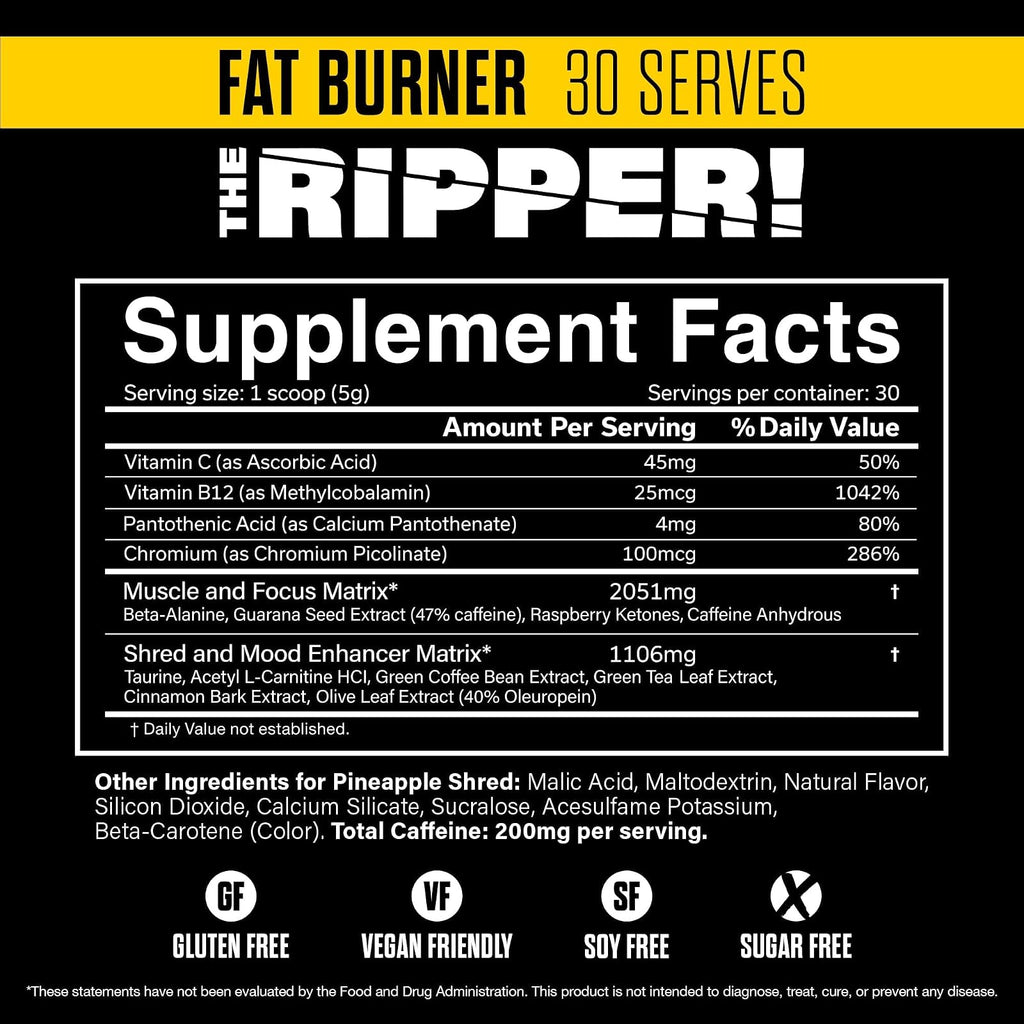 pre-workout fat burner supplement