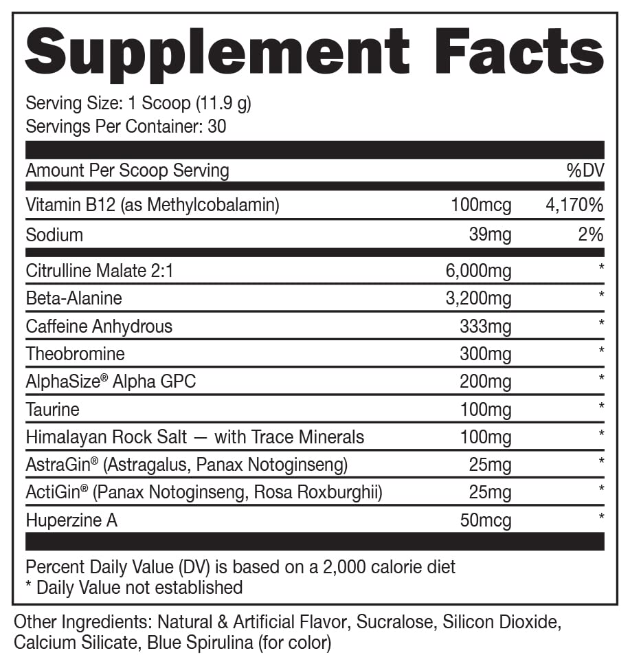 pre-workout for enhanced athletic performance